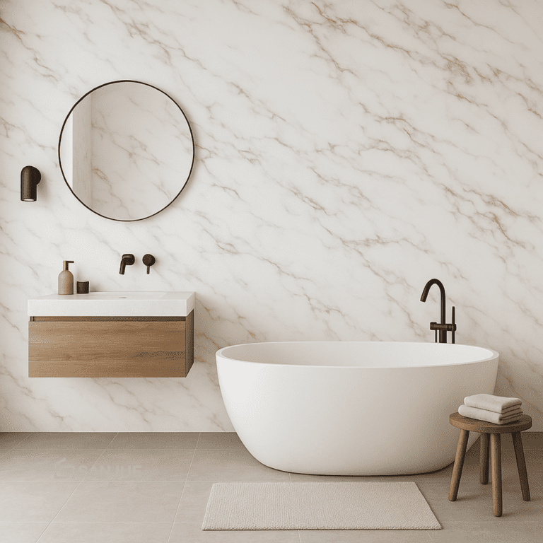 Mármol PVC Calacatta Marrón – Tu Mejor Opcion