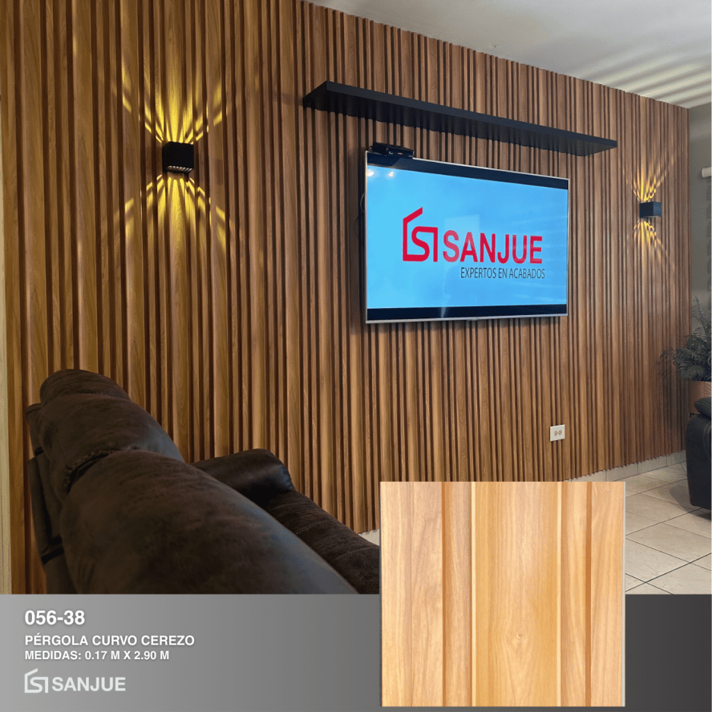 Pérgola WPC Curvo Cerezo – Tu Mejor Opcion